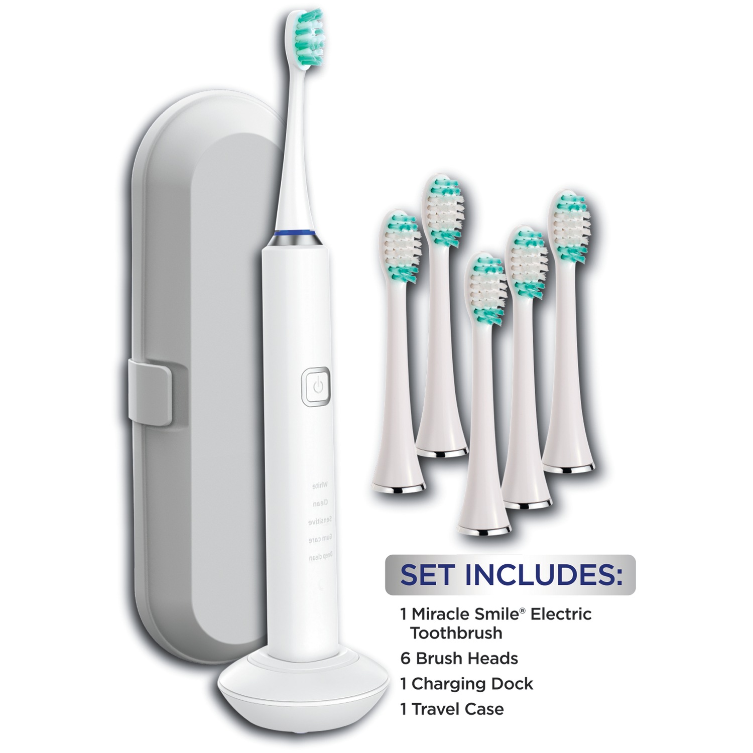 Miracle Smile® Ultra-Sonic Toothbrush | Beauty Boutique