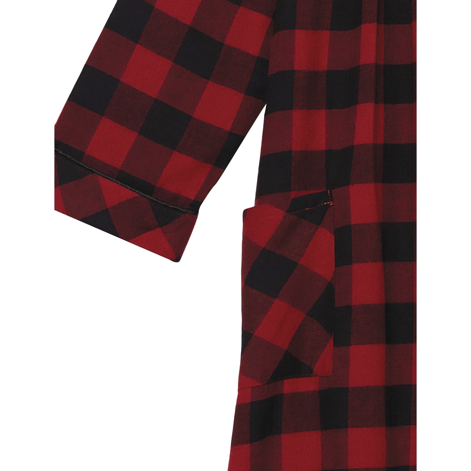Flannel Snap-Front Duster | Beauty Boutique