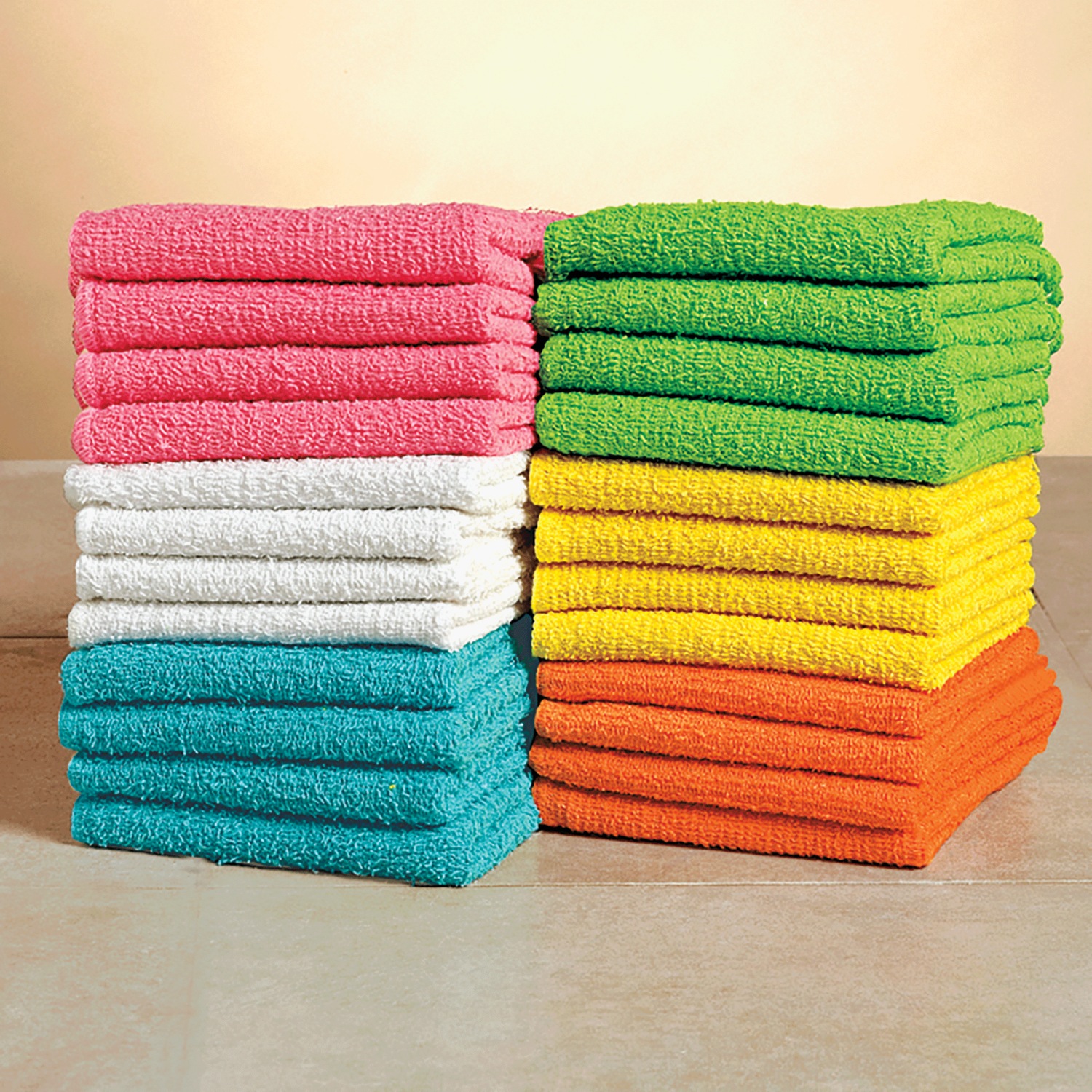 Set of 24 Washcloths | Beauty Boutique