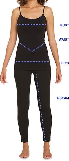 Size Charts: Clothing, Rings, How to Measure | Beauty Boutique